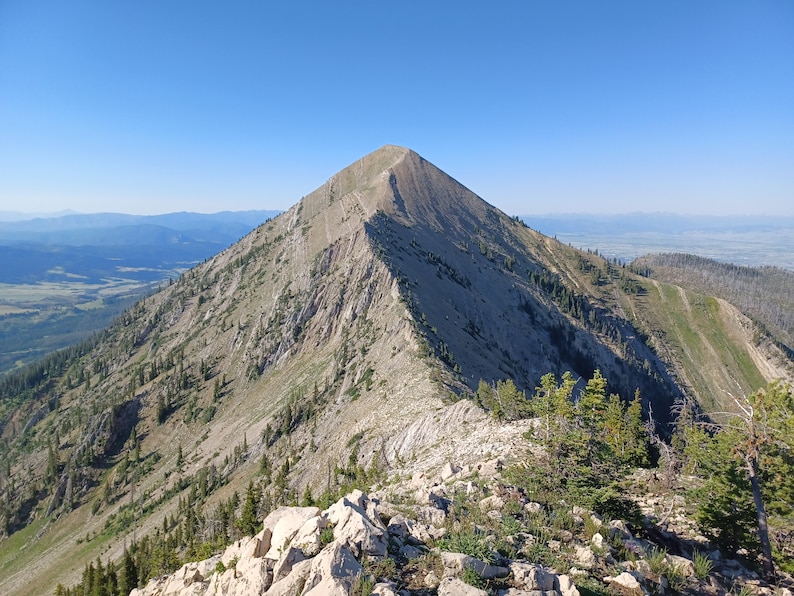 Trailblazing Photos: Bridger Ridge Trail; Saddle Peak, Montana, USA - Etsy