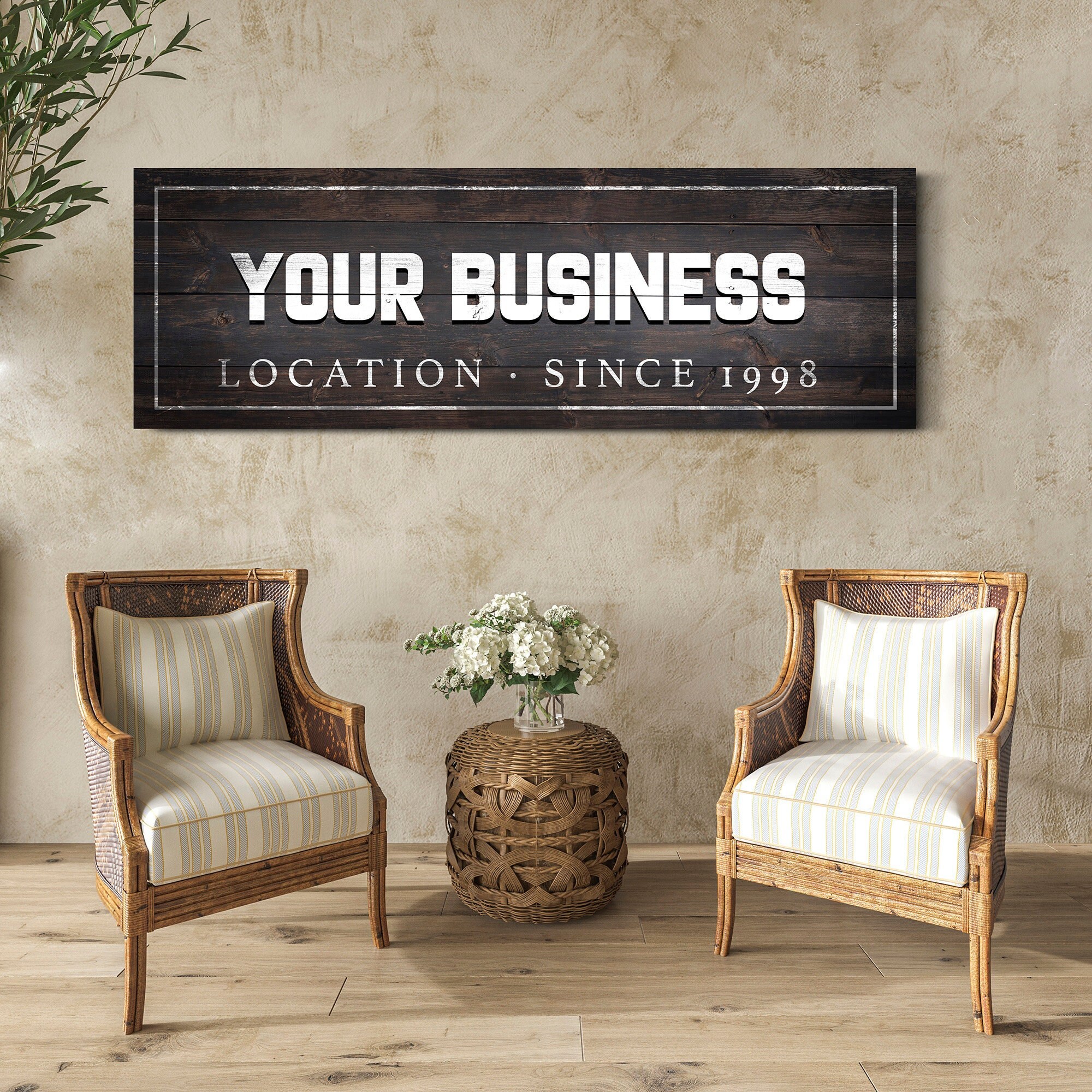 Personalized Business Sign CO Sign Company Location Name - Etsy