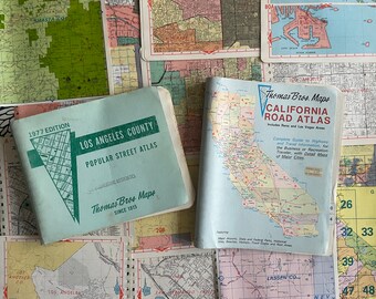 Thomas Guide Map Pages - Etsy