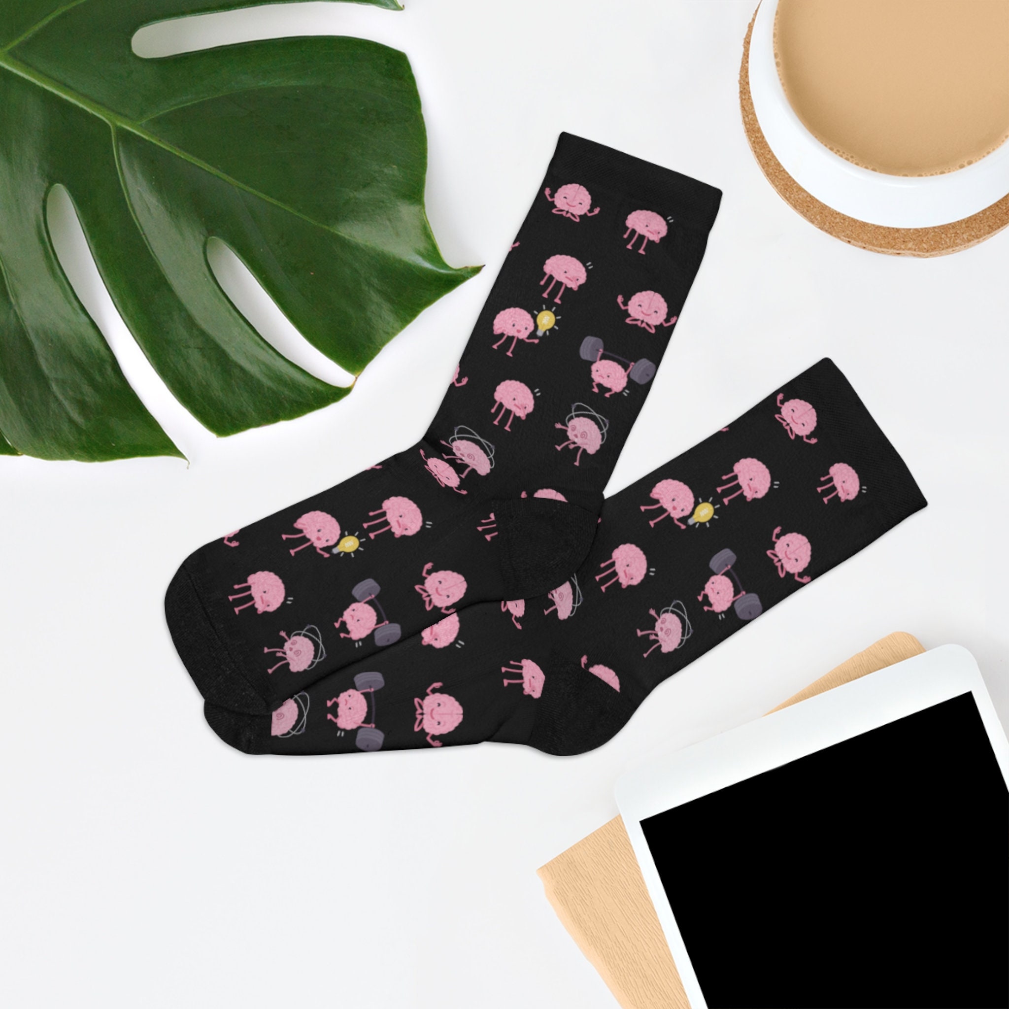 Mental Health Socks, Brain Socks - Etsy
