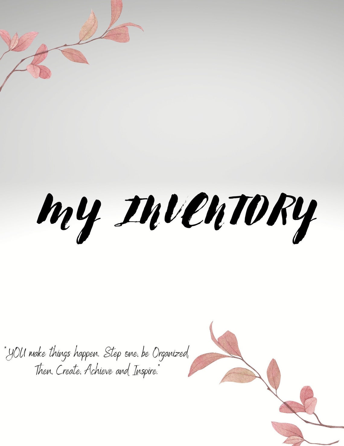 Digital Inventory Sheet, Digital Product Inventory Tracker, Inventory ...