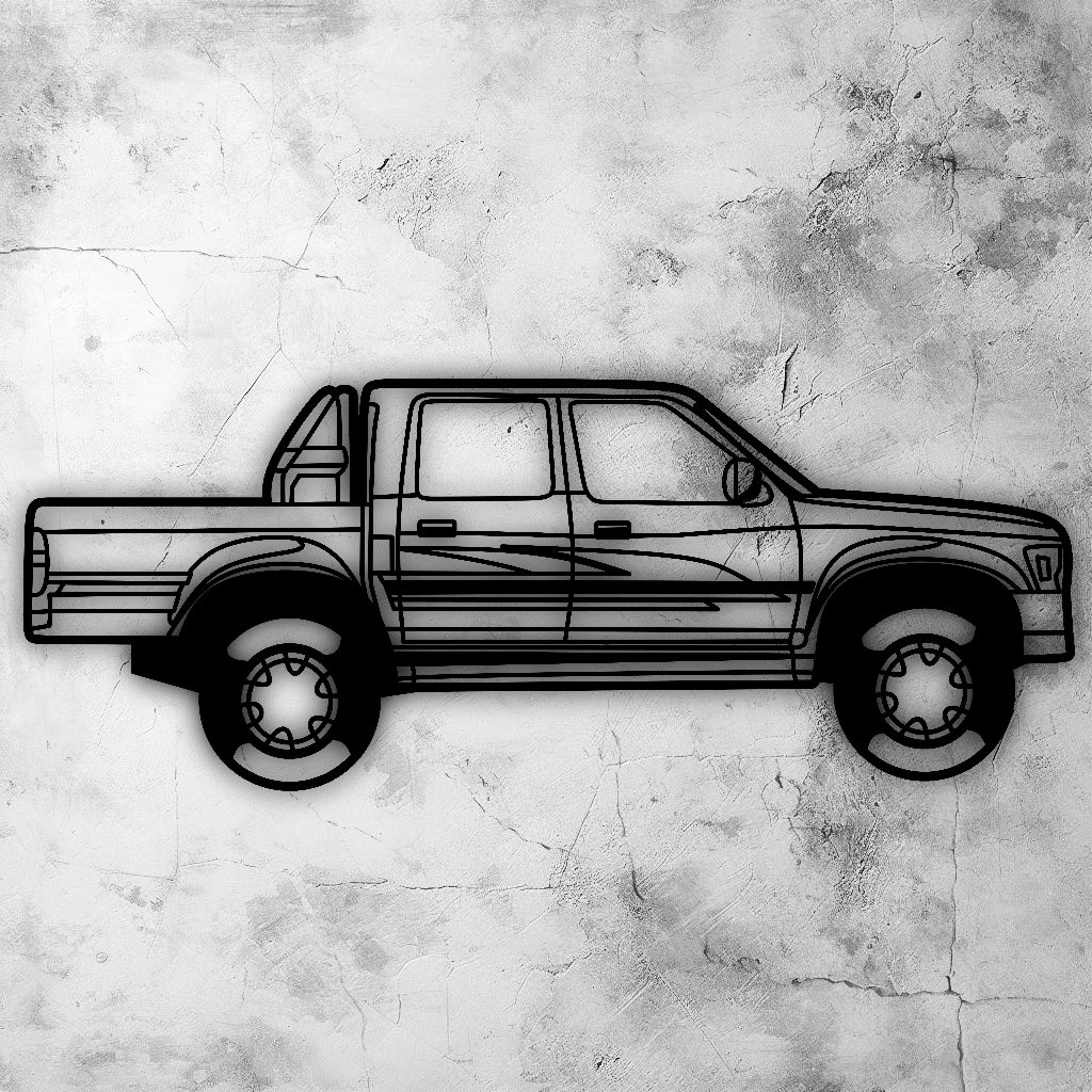 Toyota Hilux Garage Wall Decor | Automotive Accessories | Automobile ...