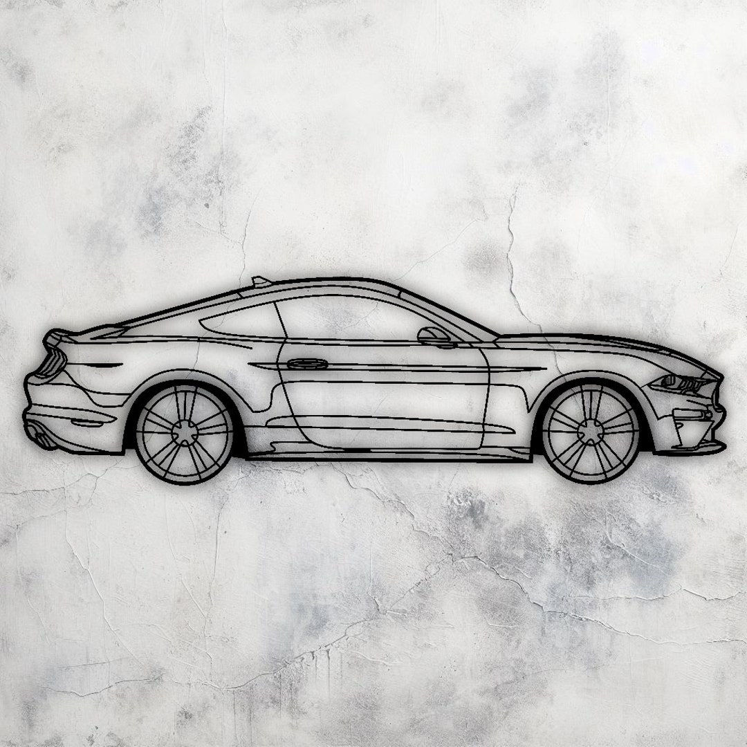 Ford Mustang Metal Sign Gift for Him Gift for Car Lovers - Etsy