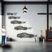 Subaru BRZ Metal Wall Art | Automotive Signs | Car Gifts for Him | Car ...
