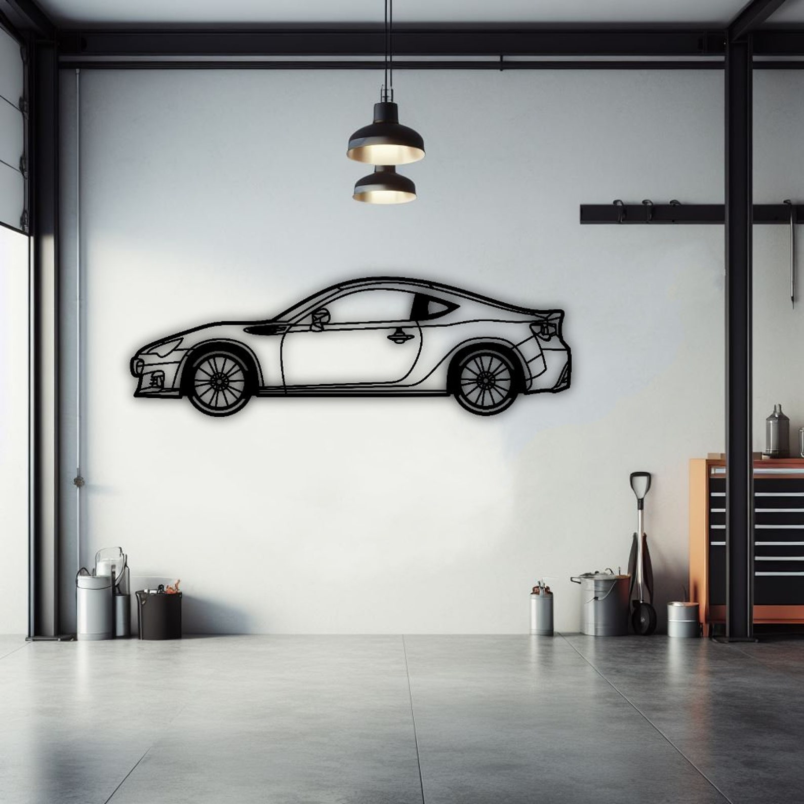 Subaru BRZ Metal Wall Art | Automotive Signs | Car Gifts for Him | Car ...
