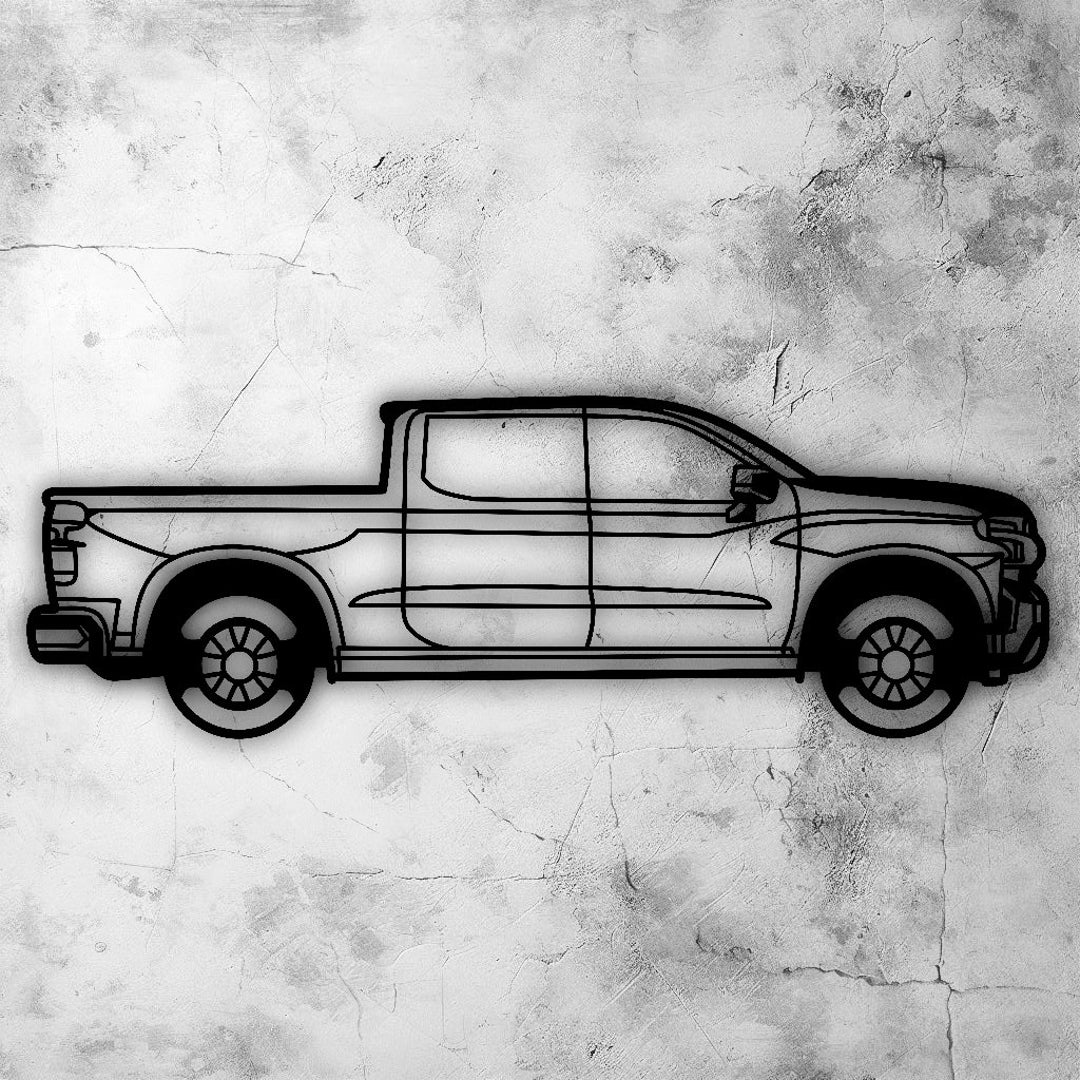 Chevy Silverado Garage Wall Decor | Automotive Accessories | Automobile ...