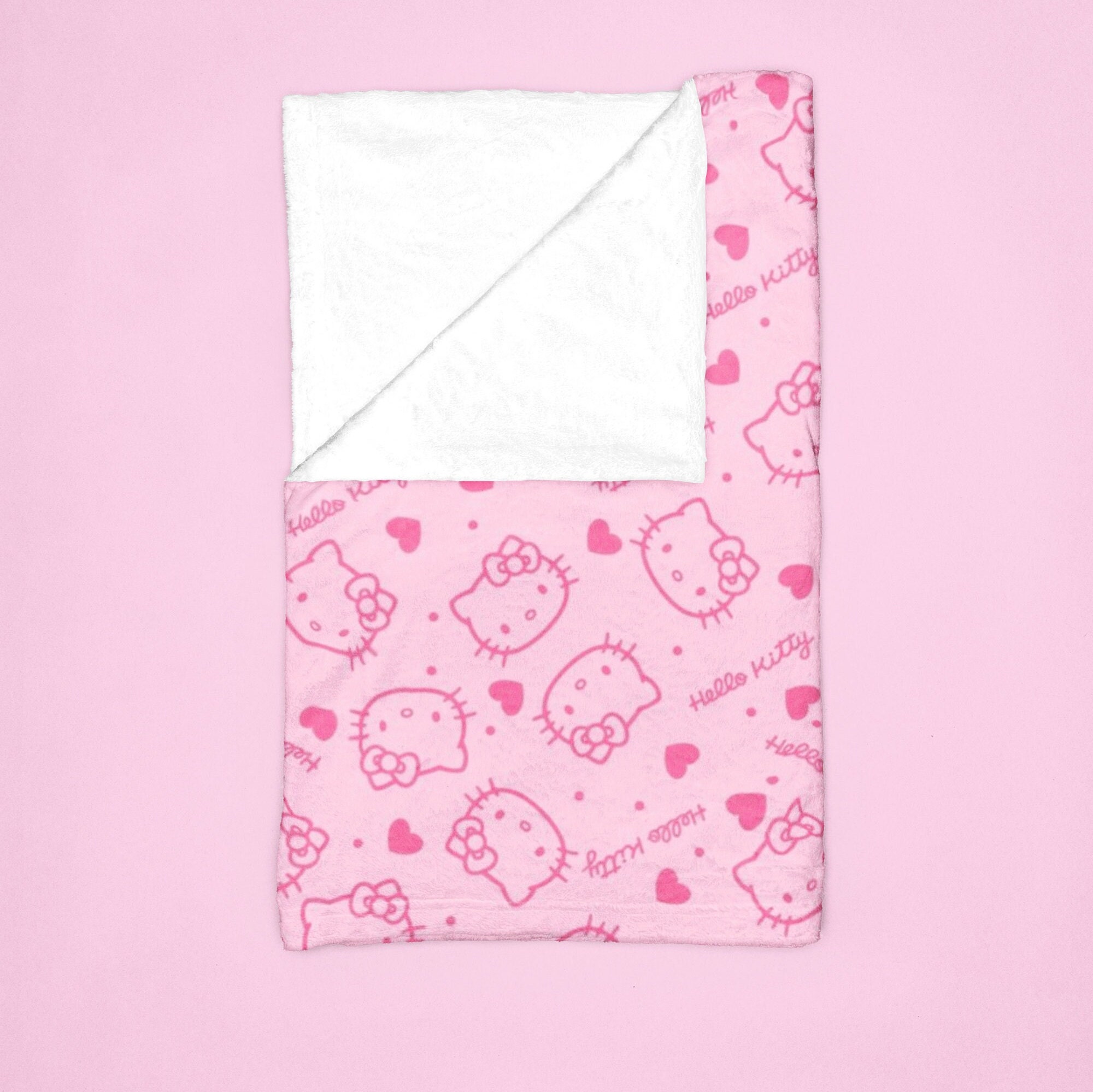 Hello Kitty Blanket - Etsy