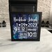 Baby Birth Stats Flower Shadow Box - Etsy