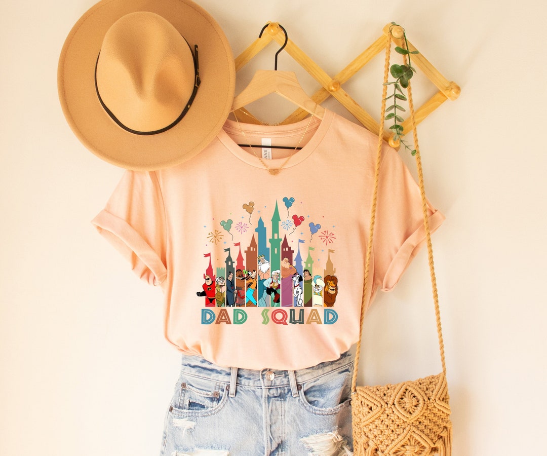 Disney Squad Shirt, Disney Dad Shirt, Funny Disney Dad Shirt, Gift Idea ...