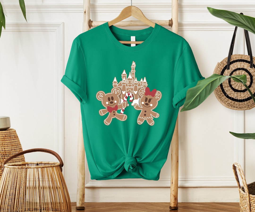 Mickey and Minnie Gingerbread Shirt, Disney Christmas Shirt, Disney ...