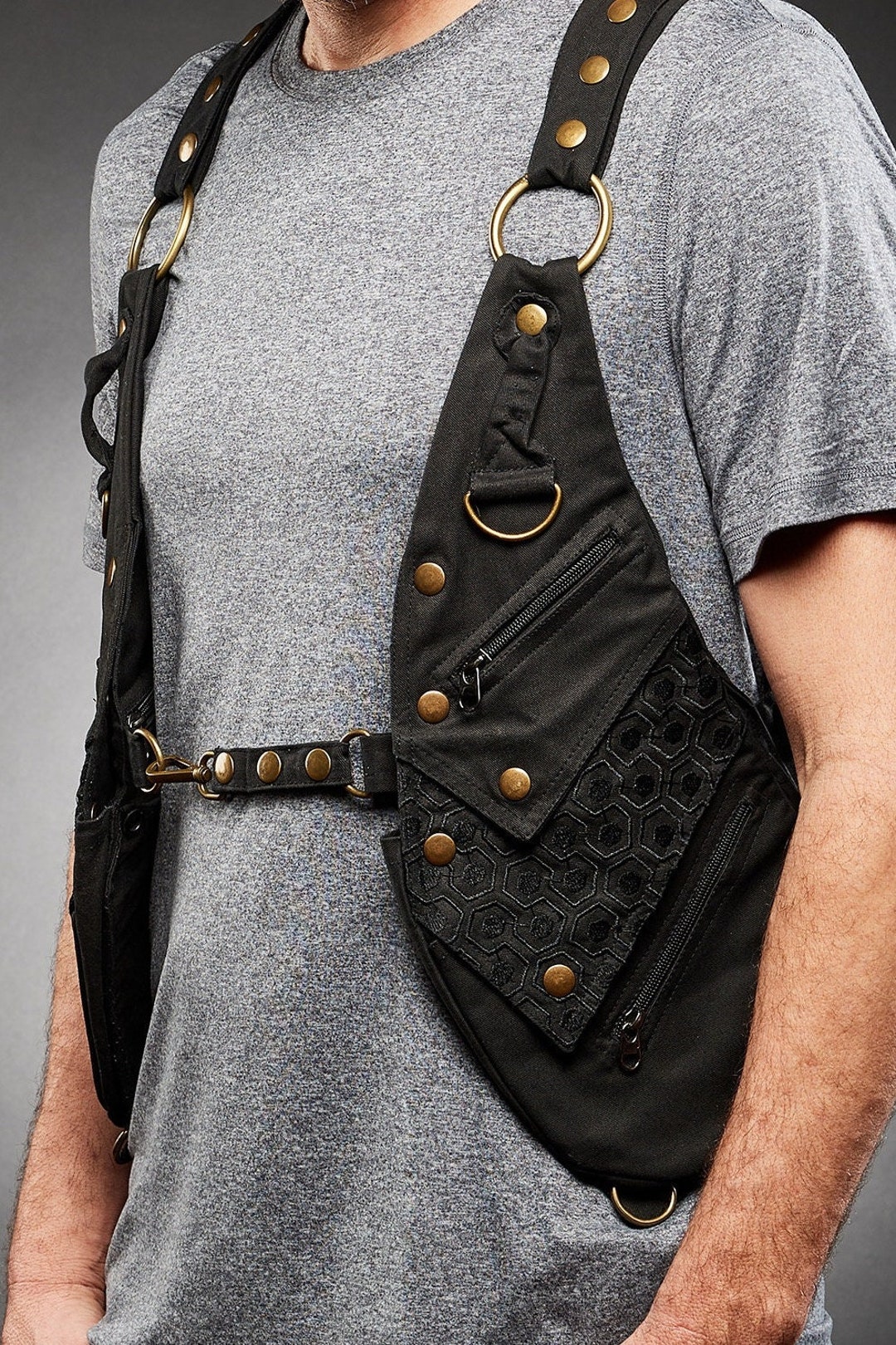 Holster Vest / Double Sling Bag - Etsy