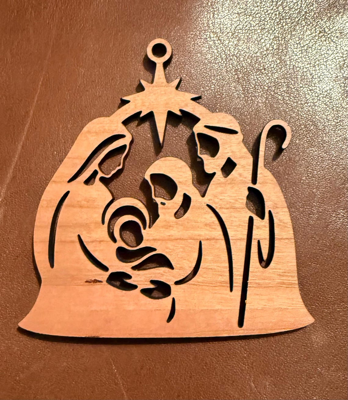 Bethlehem Nativity Scene Christmas Ornament Holy Family Manger ...