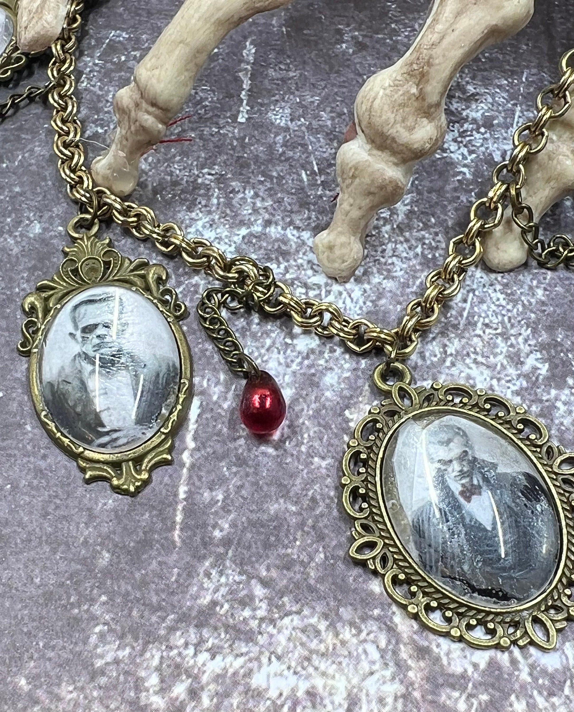 Monster Mash Victorian Choker/gothic Jewelry/halloween Jewelry - Etsy