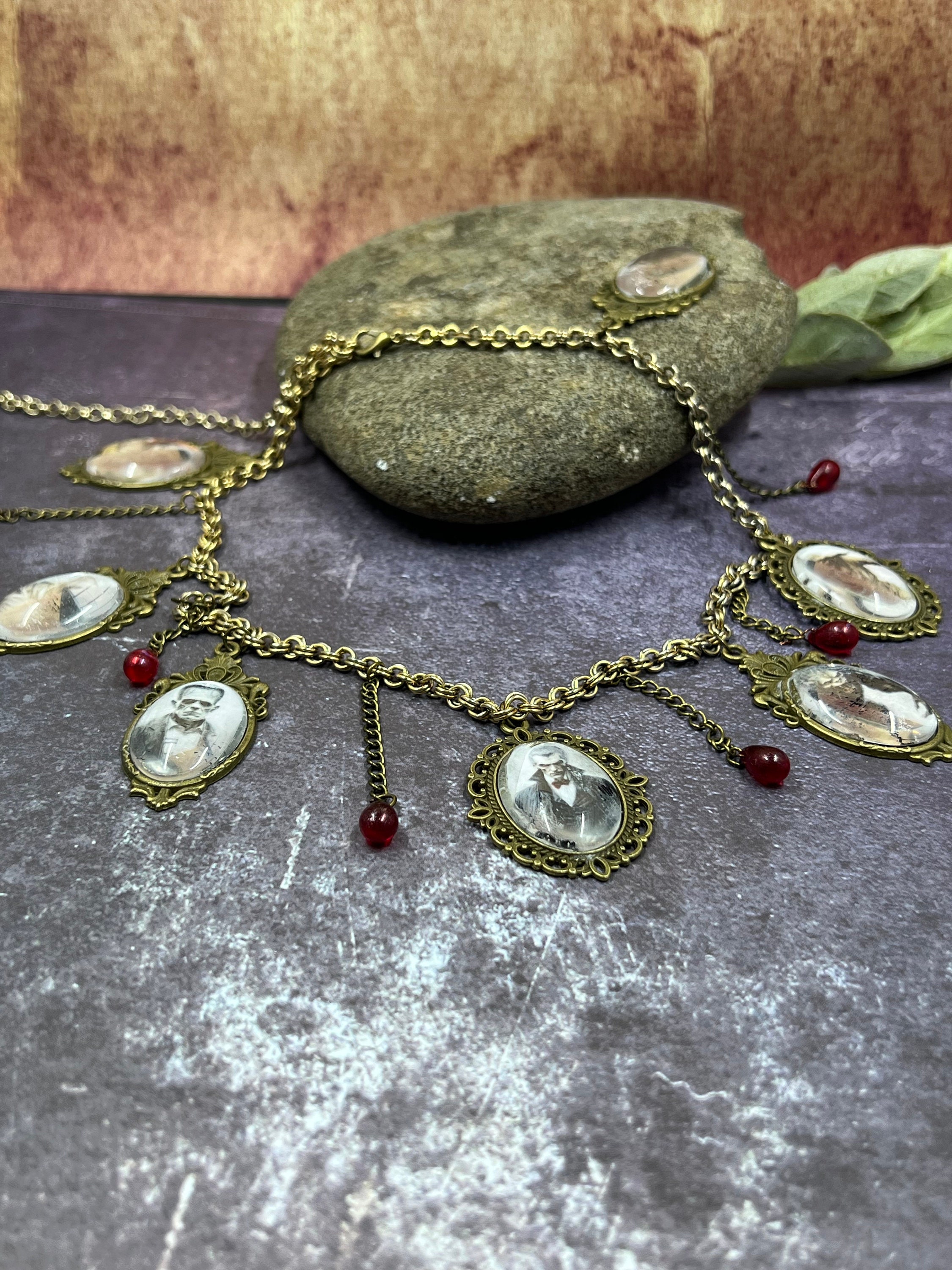 Monster Mash Victorian Choker/gothic Jewelry/halloween Jewelry - Etsy