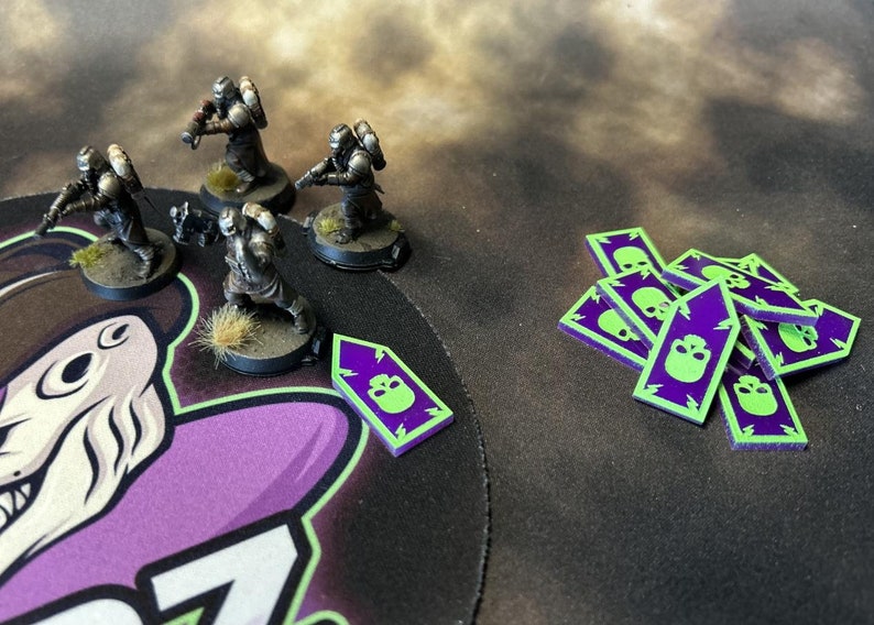 Battle Shock Tokens for 10th Edition Warhammer 40k - Etsy