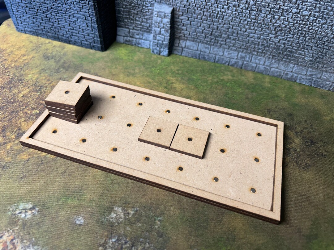 Magnetized Movement Trays With Pre Magnetized Bases for Fantasy Rank ...