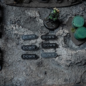 Trench Crusade Down Tokens - Etsy