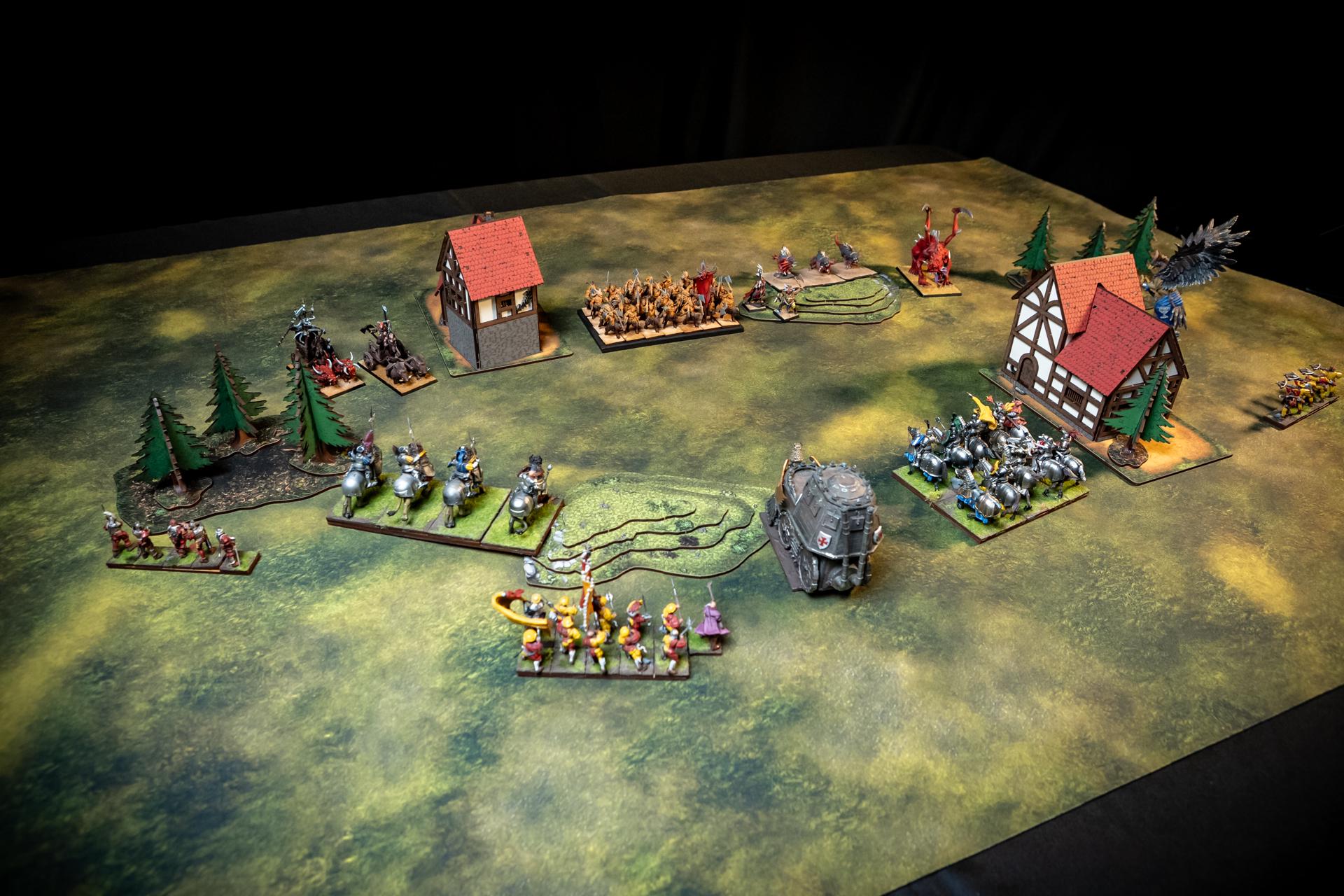 Fantasy Farmstead Terrain Set for Rank and File Wargames Painted ...