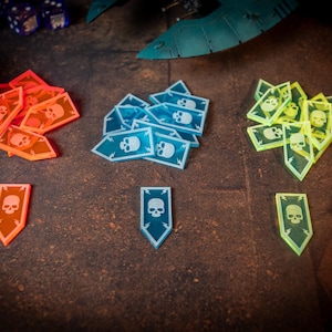 Battle Shock Token Set for 10th Edition Grimdark Wargames - Etsy