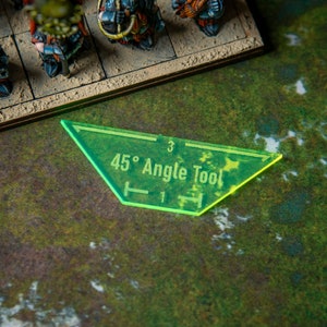 Acrylic Blast Template Set for Fantasy Rank and File Wargames - Etsy