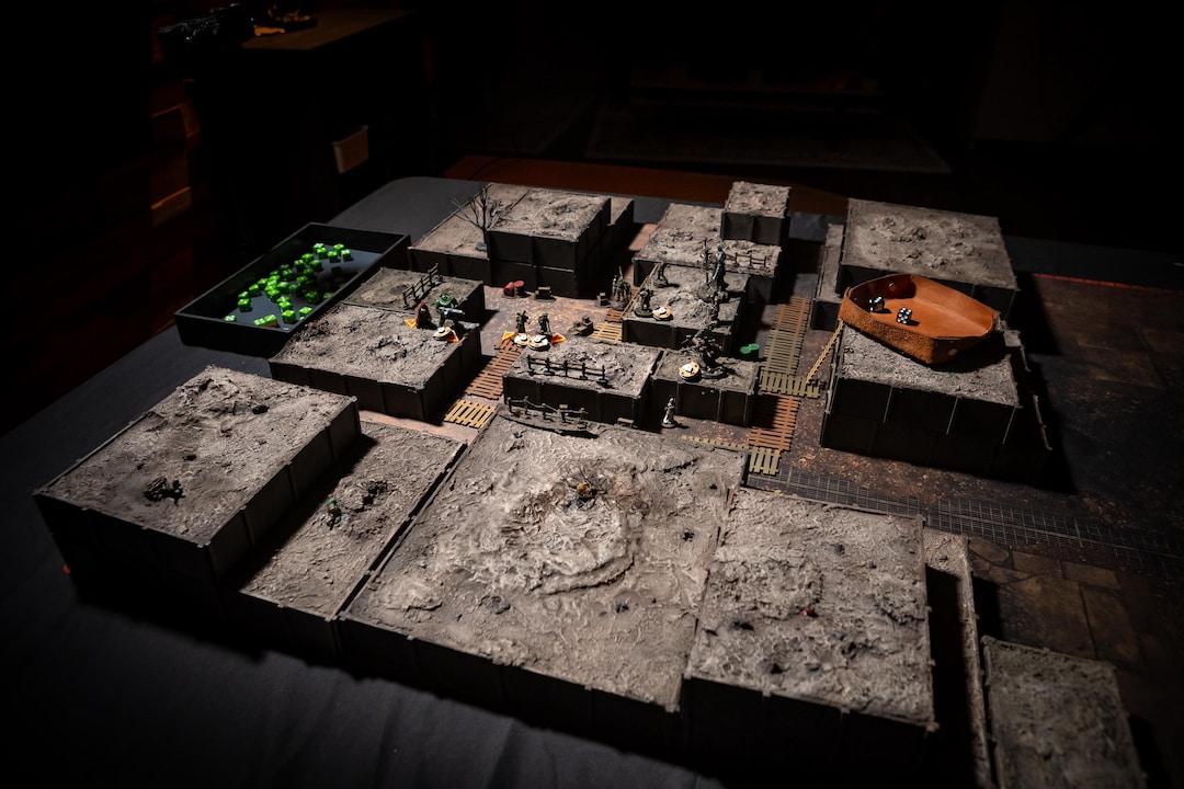 Trench Crusade Modular Terrain Set 4x4 Table MDF Wargaming Terrain - Etsy