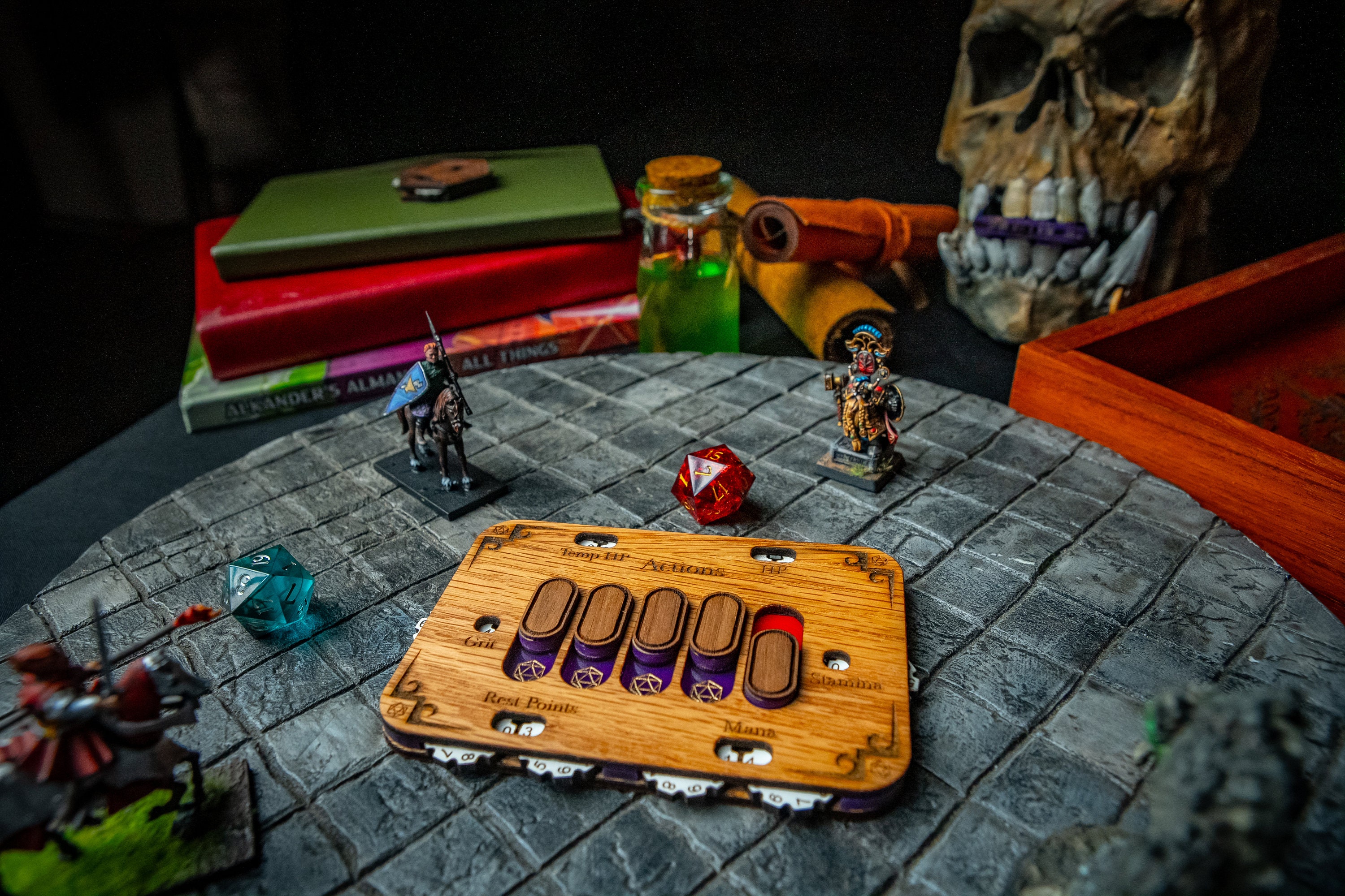 DC20 Switchboard Action Tracker: Oak & Walnut - Etsy