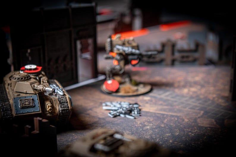 Hunter Killer Missile Token Set for 10th Edition Grimdark Wargames 10 ...