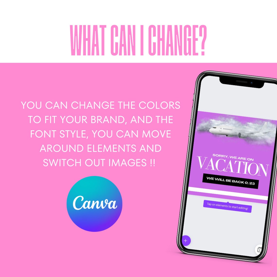Pink Restock Alert Template: DIY Social Media Flyer (canva) - Etsy