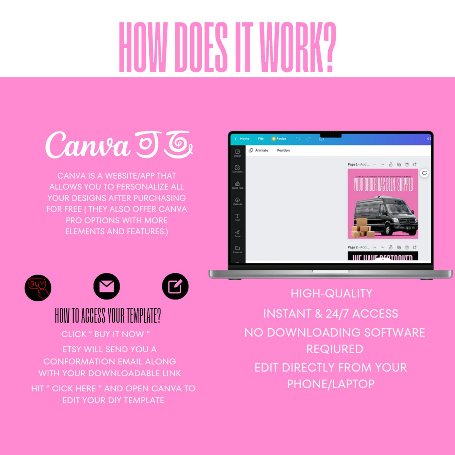 New Service Alert Template DIY New Service Flyer Hair Appointment ...