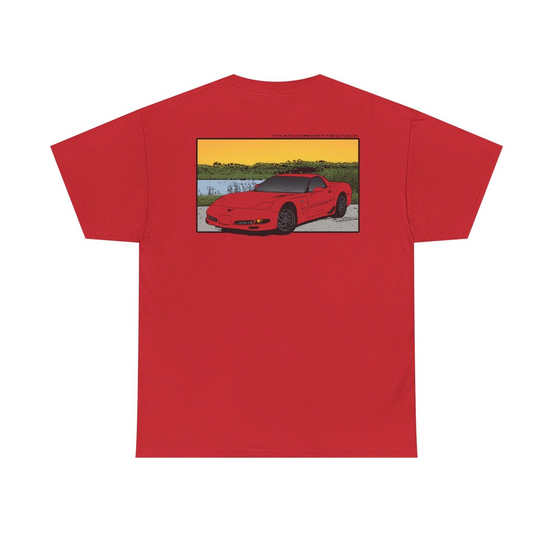That Corvette Chick, C5 Z06 Corvette Sunset - Etsy
