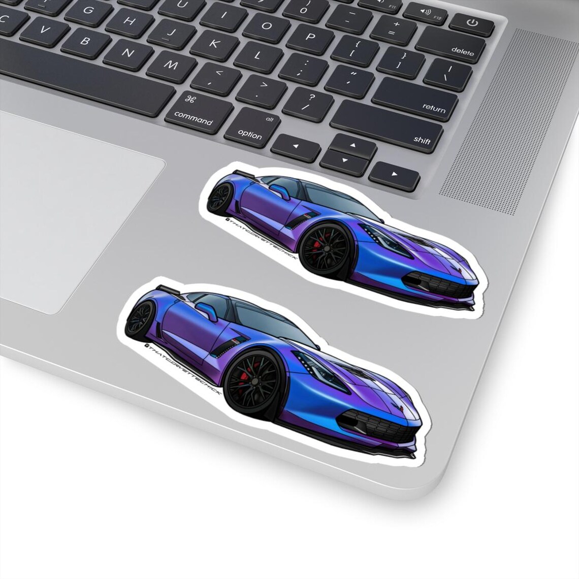Corvette C7 Sticker, Blurple - Etsy