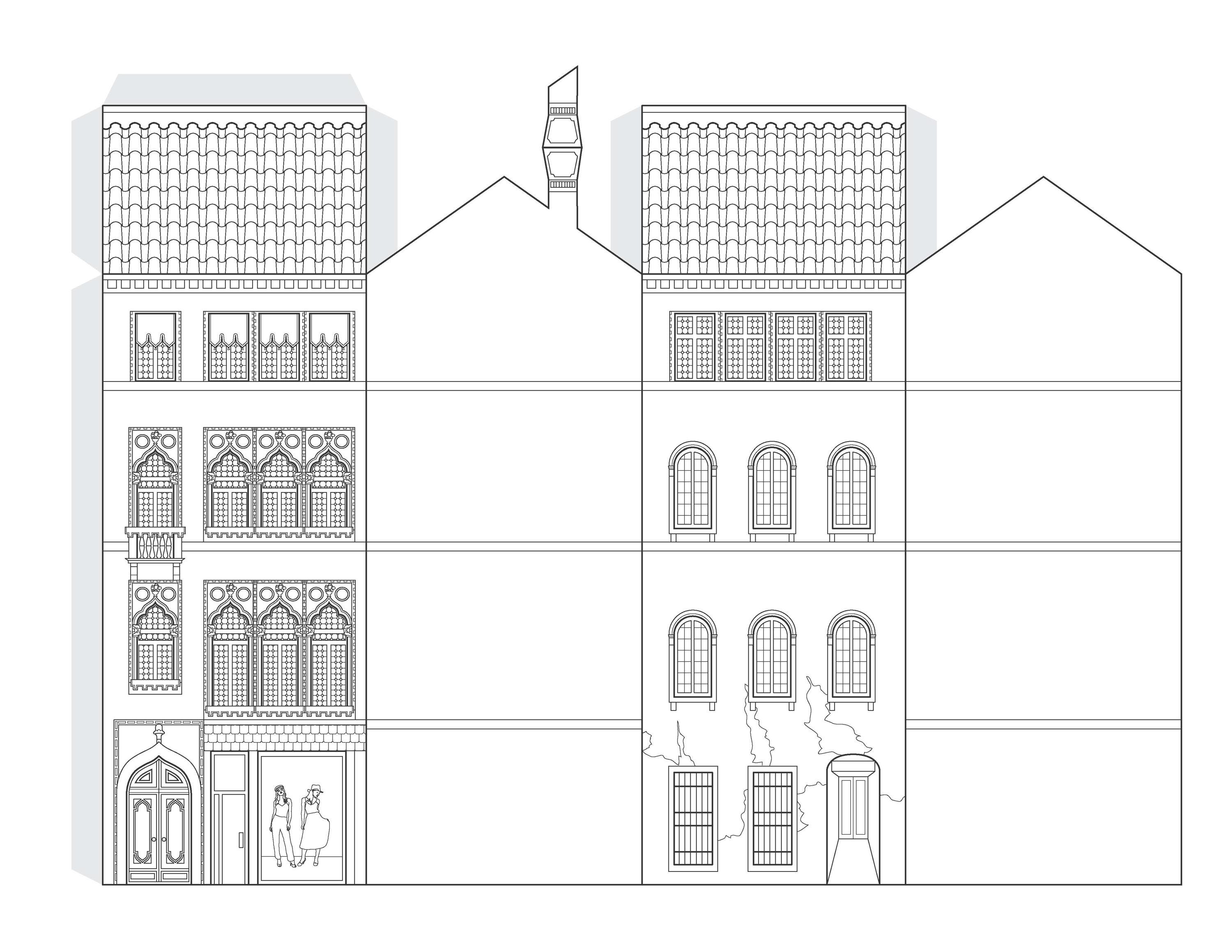 DIY Printable Paper House Kit of Venice Italy. Easy Paper Buildings ...