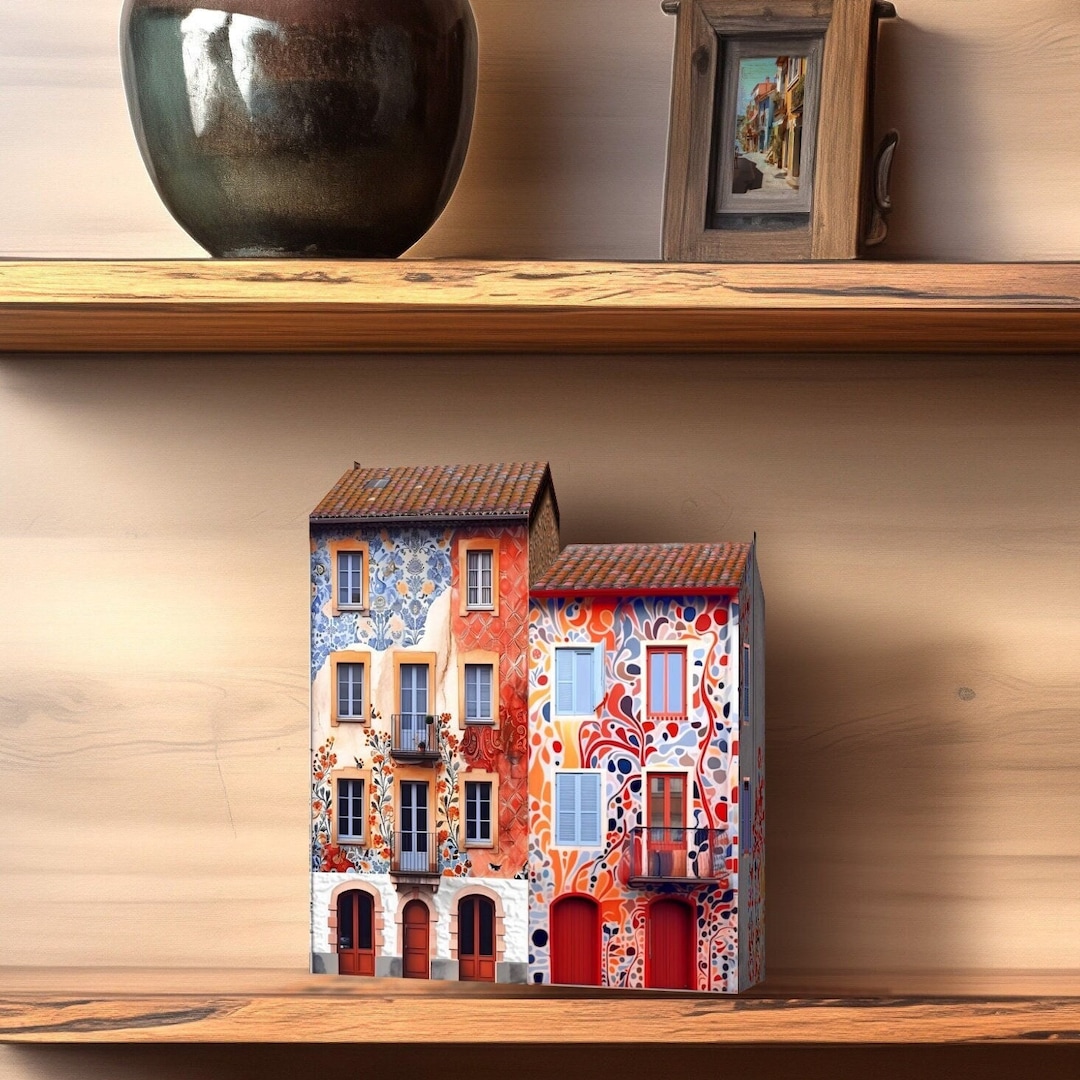 Easy, Cut and Paste Paper House of South of France, Pretty Paper ...