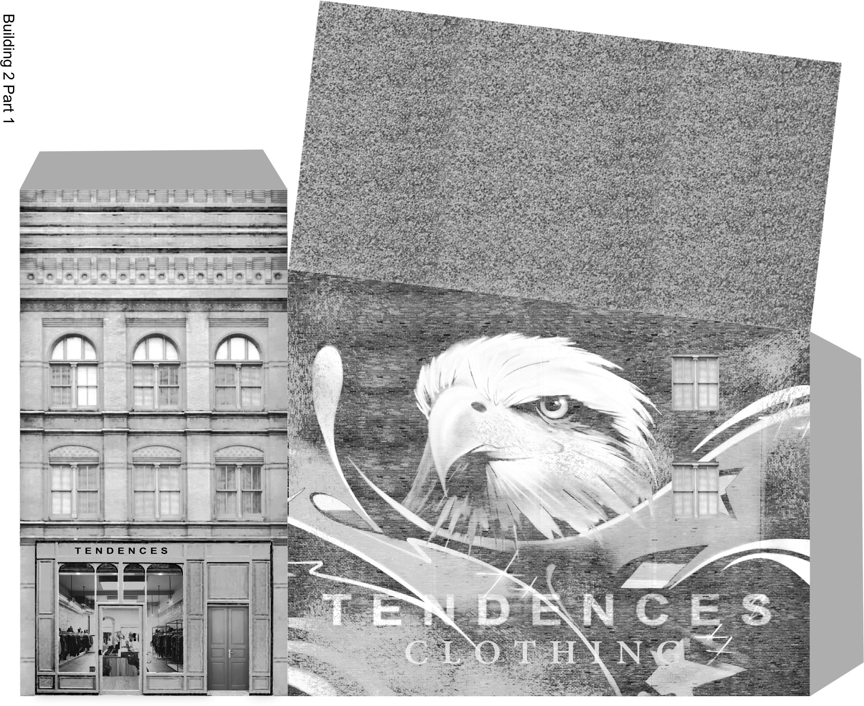 Mini Paper Houses USA Paper Models Miniature Paper Houses Realistic ...