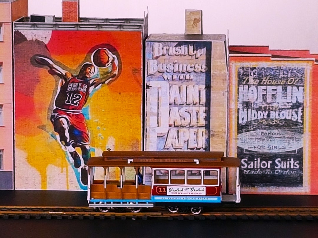 Train Set Scenery - USA Paper Models - Miniature Paper Houses ...