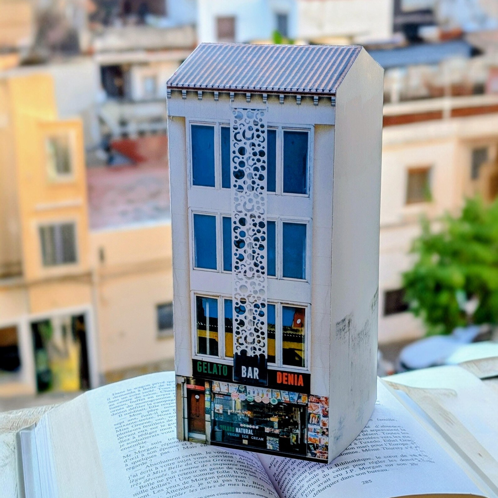 School Building Paper Model Printable PDF – Classroom Architecture ...