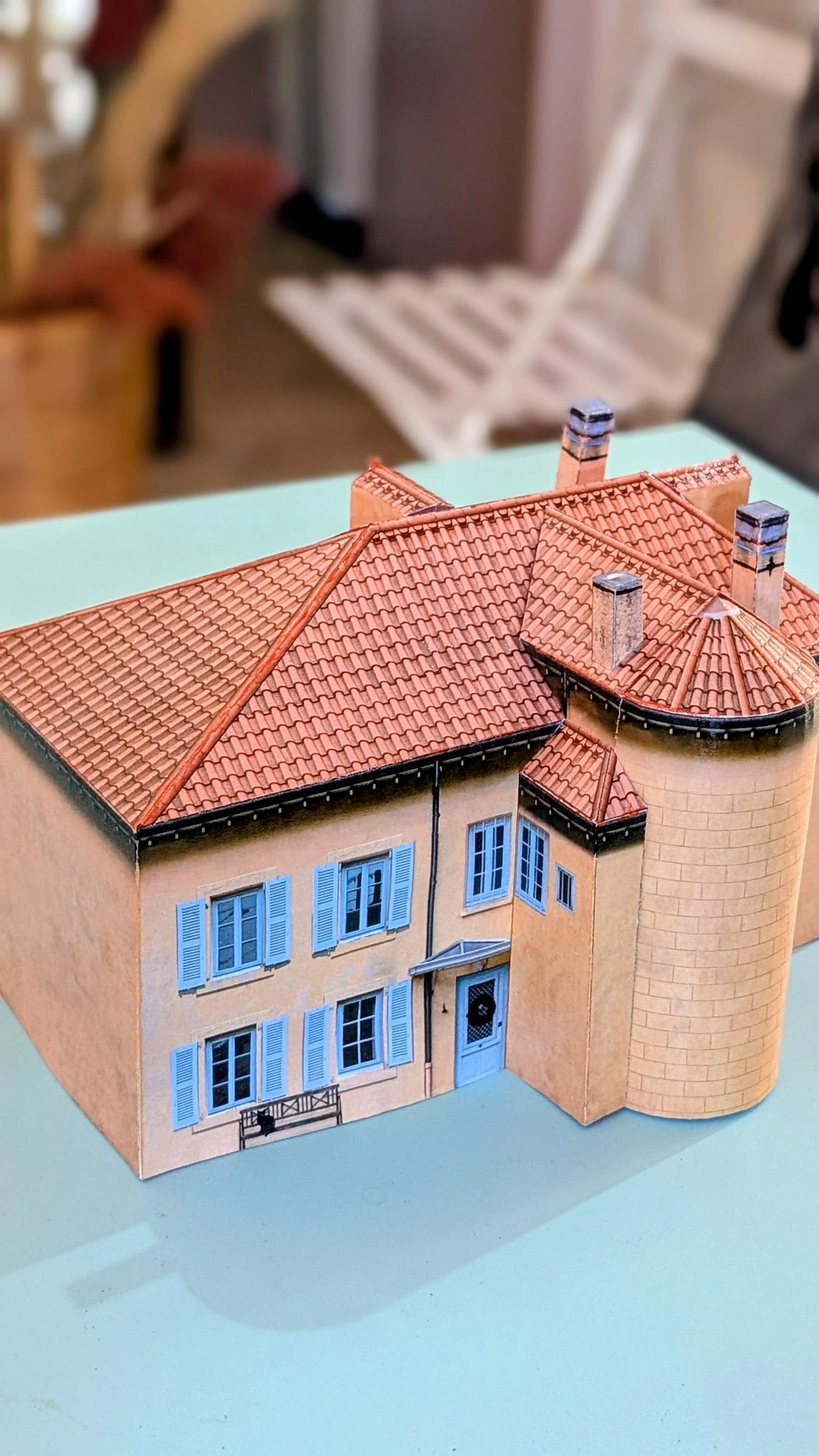 School Building Paper Model Printable PDF – Classroom Architecture ...