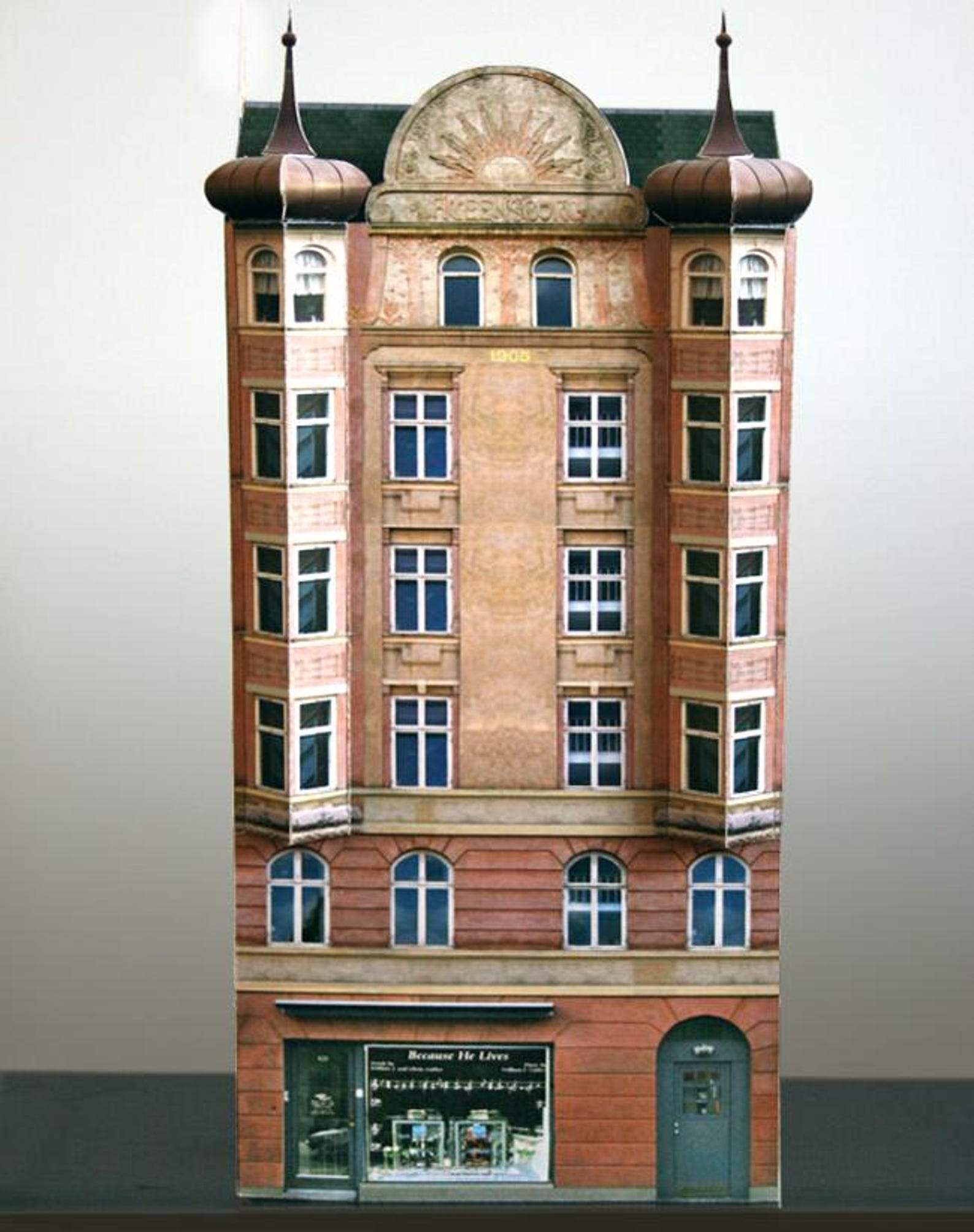 Papercraft Kit of 10 Copenhagen, Denmark Houses, PDF Templates to Print ...