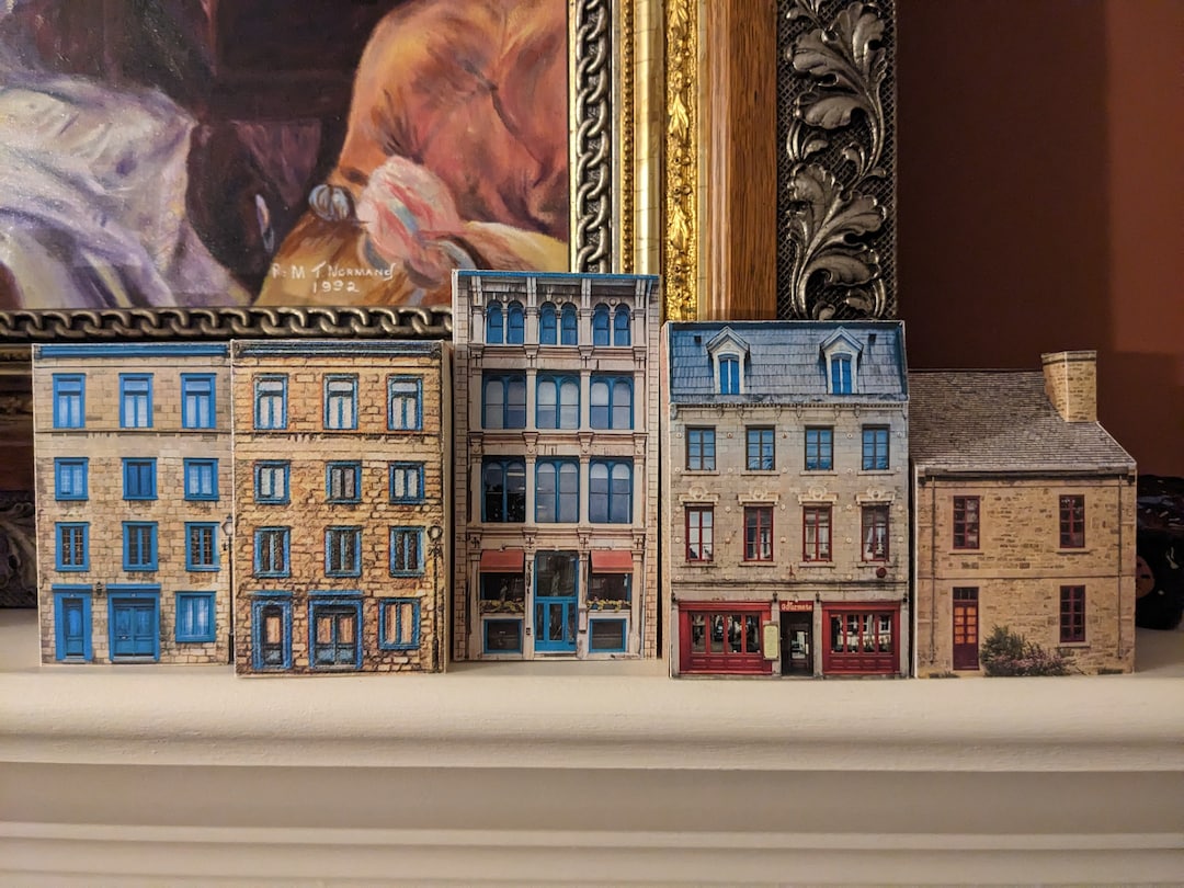 Architectural Paper Houses of Historical Canada + COLORING PAGES That ...