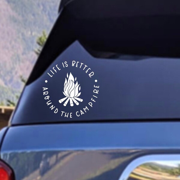 Camping Stickers - Etsy