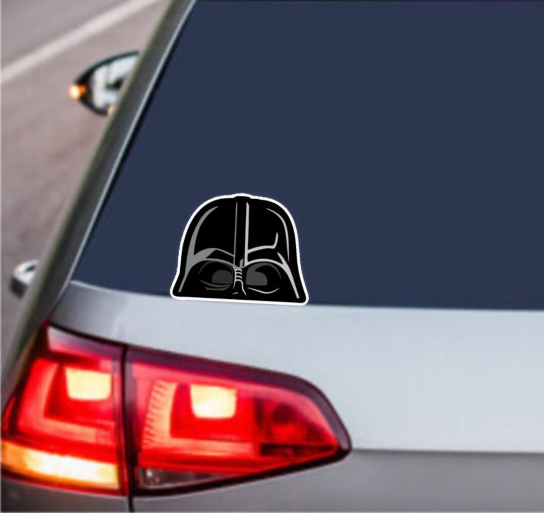 Darth Vader Funny Decal Car Sticker Truck Decal Car Window Sticker ...