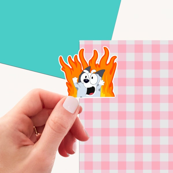 Muffin Heeler Sticker - Etsy Muffin Heeler Sticker - Etsy