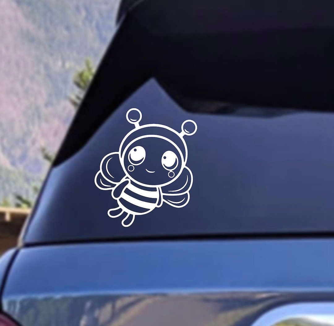 Busy Little Bumblebee Car Sticker Truck Decal Car Window Sticker Decal ...