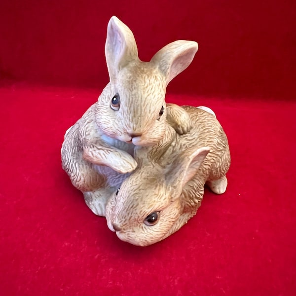 Homco Bunnies - Etsy