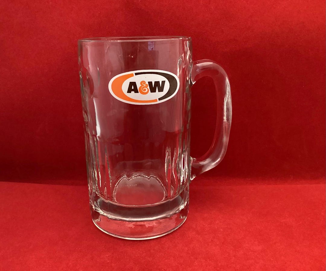 Vintage A&W Glass Mug – Classic Root Beer Collectible - Etsy
