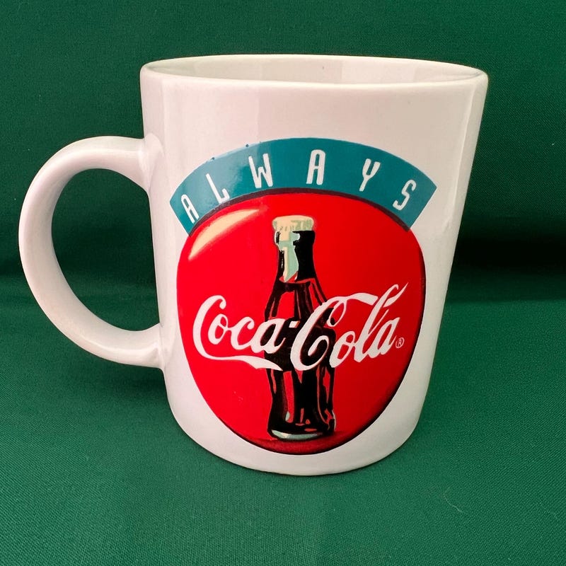 Coca Cola Mug Etsy