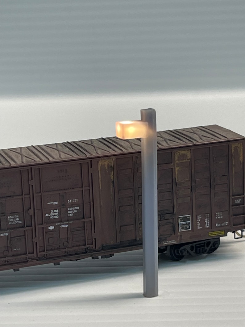 N Scale Parking Lot / Street Light - Etsy