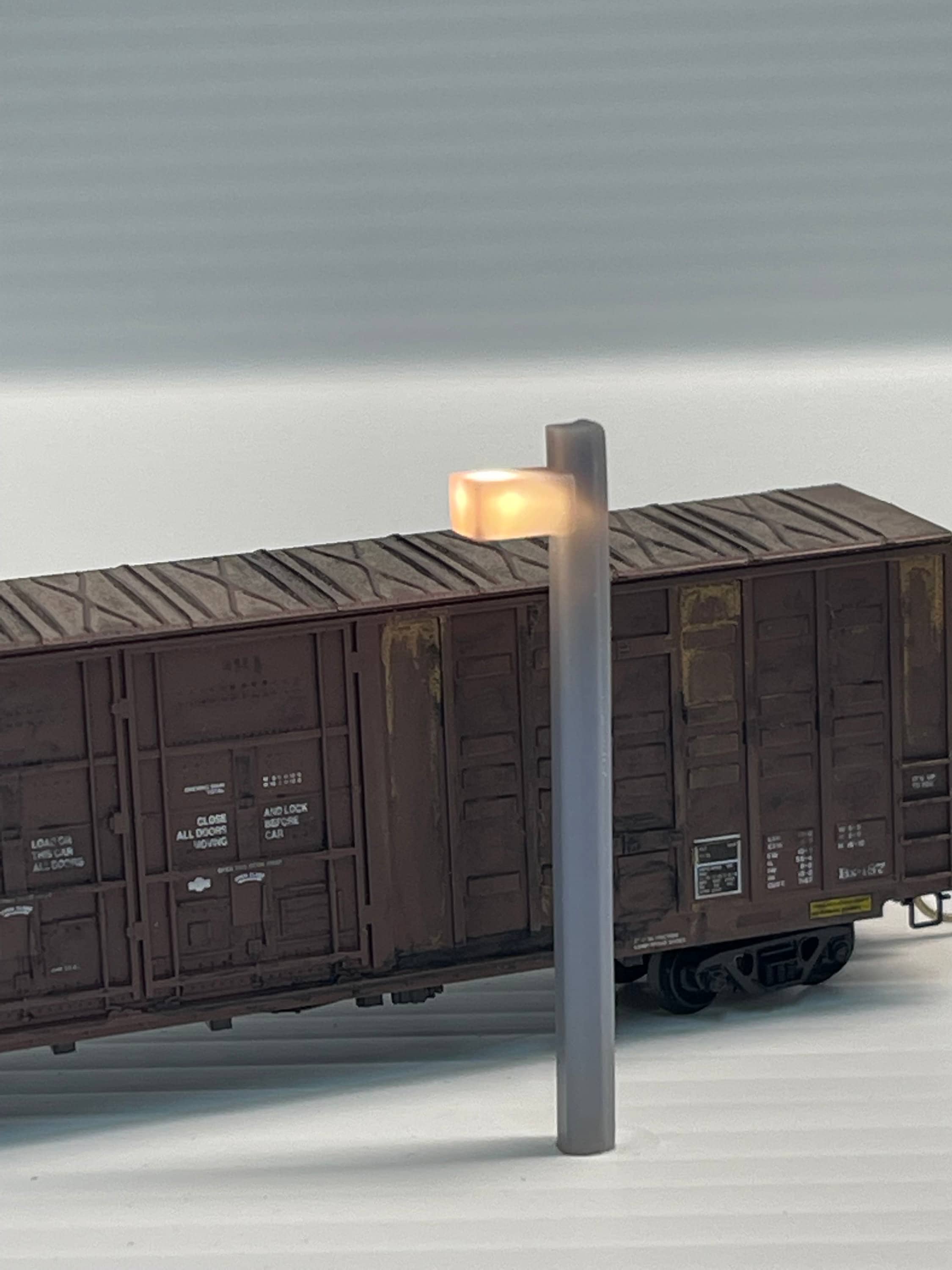 N Scale Parking Lot / Street Light - Etsy