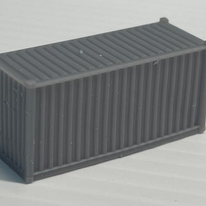 N Scale Shipping Container - Set of 4 - Etsy