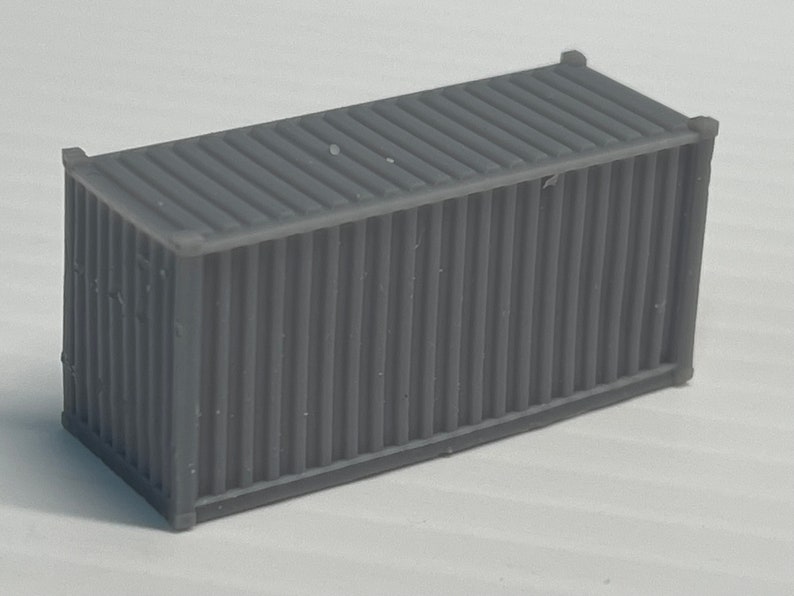 N Scale Shipping Container - Set of 4 - Etsy